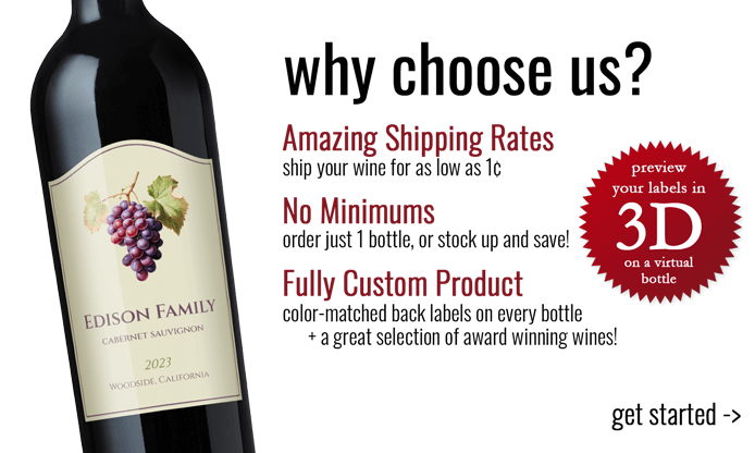 Personalized and Custom Labeled Wine - Custom Wine Source